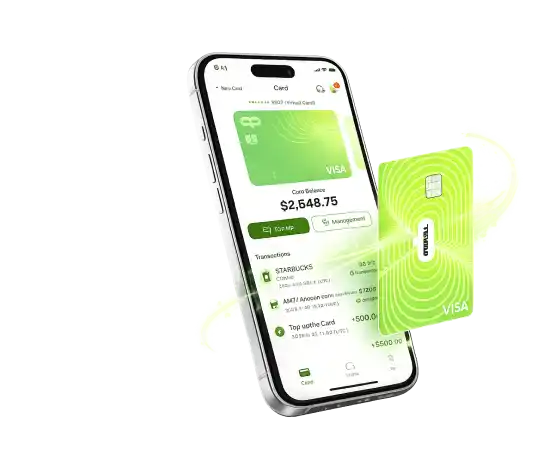 Tevau - USDT Card & Visa Card for Crypto Payments
